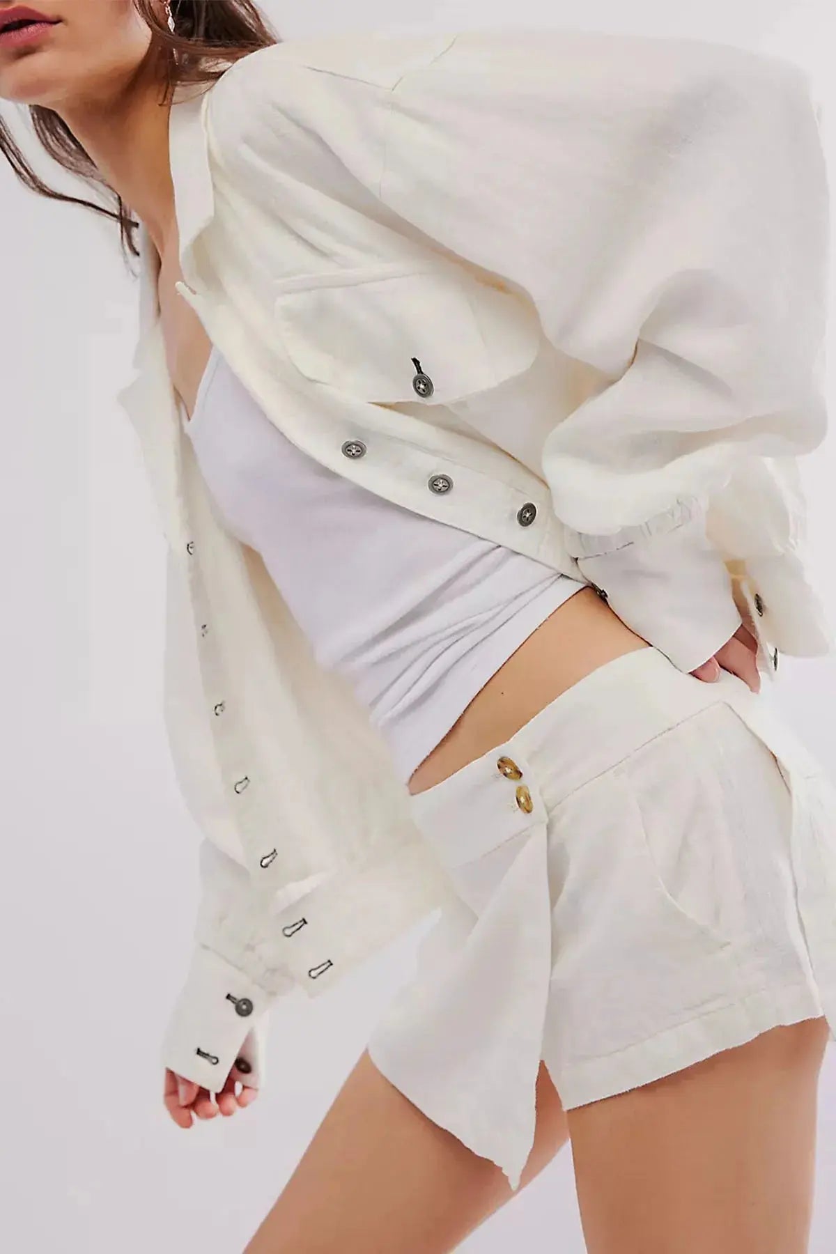 Tinya - Linen Pants Women&Linen Dress&Linen Women Clothes