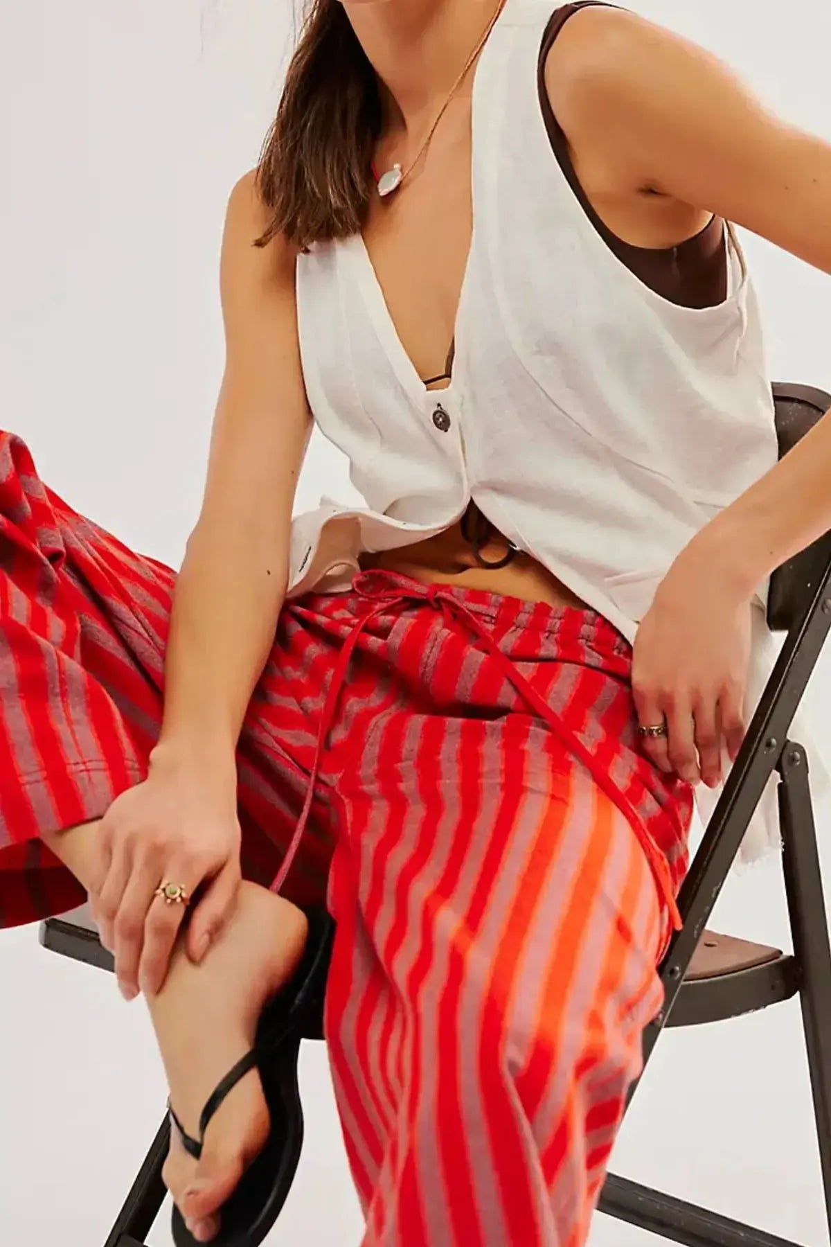 Tinya - Linen Pants Women&Linen Dress&Linen Women Clothes